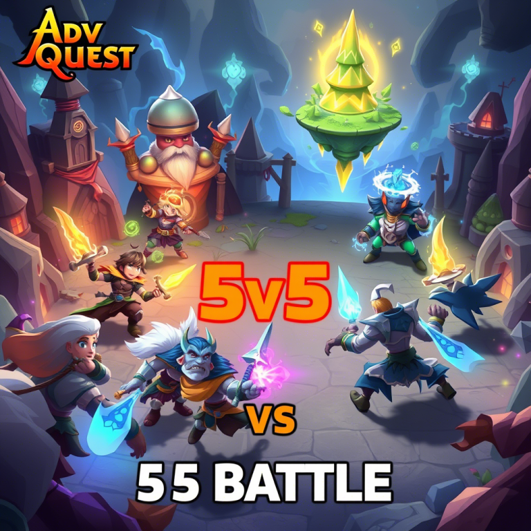 Adventure Quest 5 vs 5: The Ultimate Team Battle Experience - gpnhg